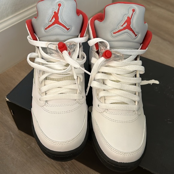 Jordan | Shoes | Worn X Fire Red 5s Jordan | Poshmark